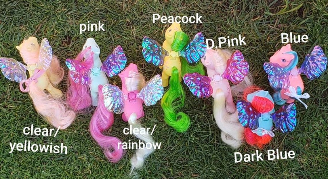 My Little Pony G1 Replacement Flutter Pony Wings Colors - Etsy