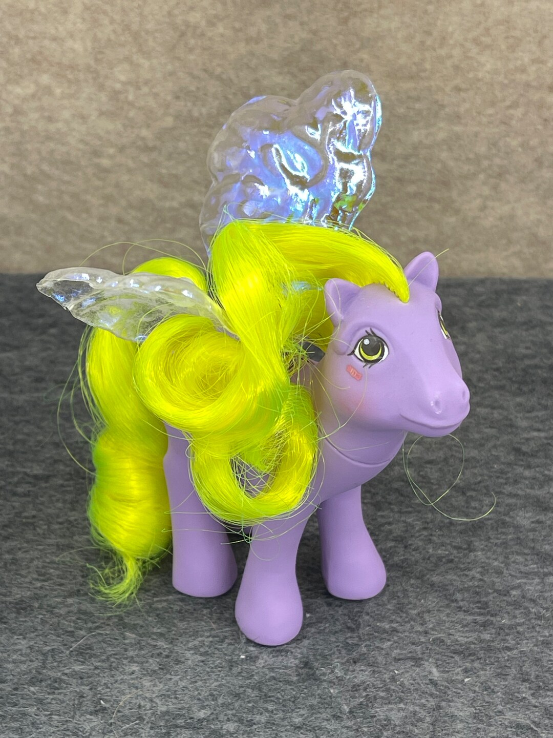 My Little Pony G1 Vintage Yum Yum Flutter Pony With Reproduction Wings ...