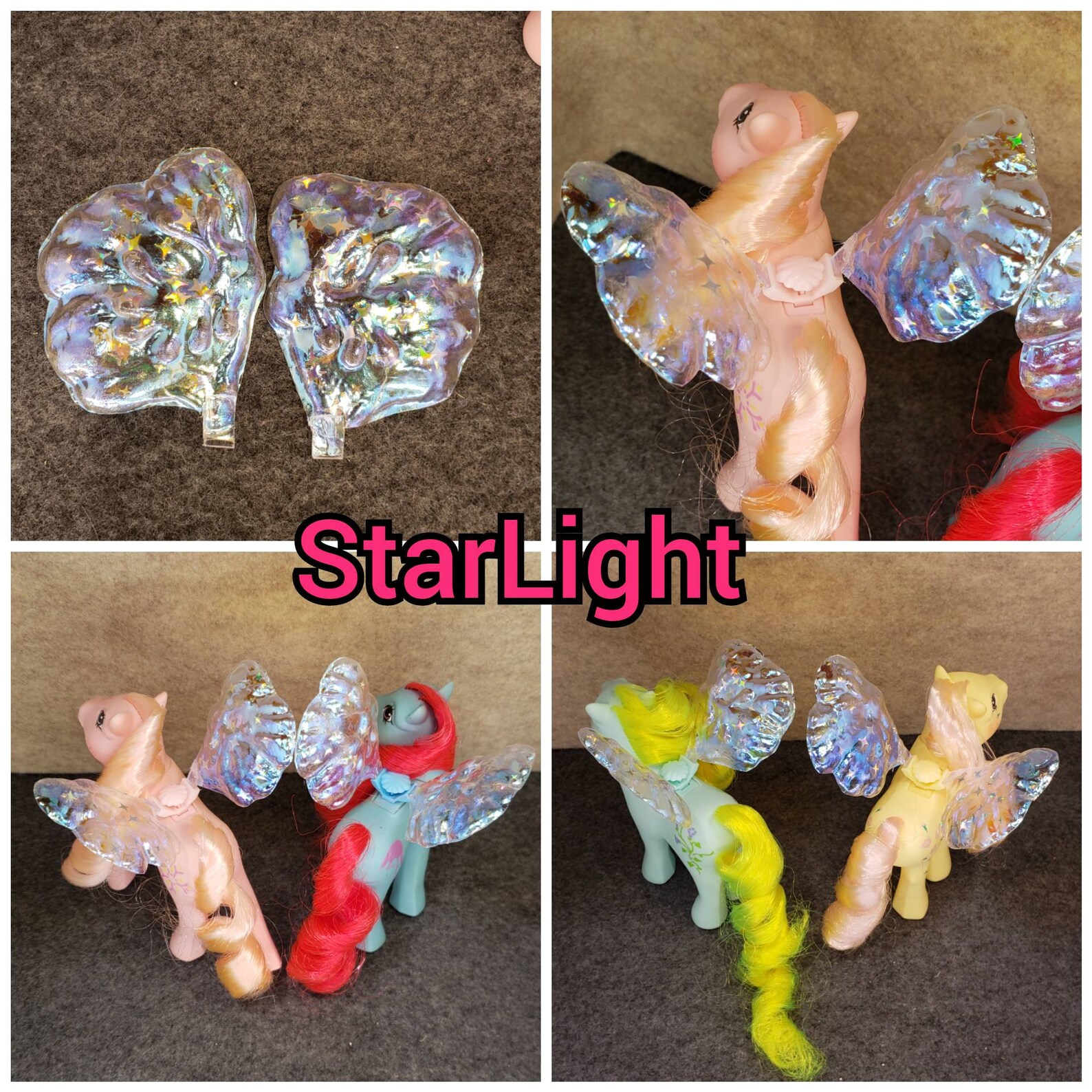 My Little Pony G1 Replacement Flutter Pony Wings Colors | Etsy Canada