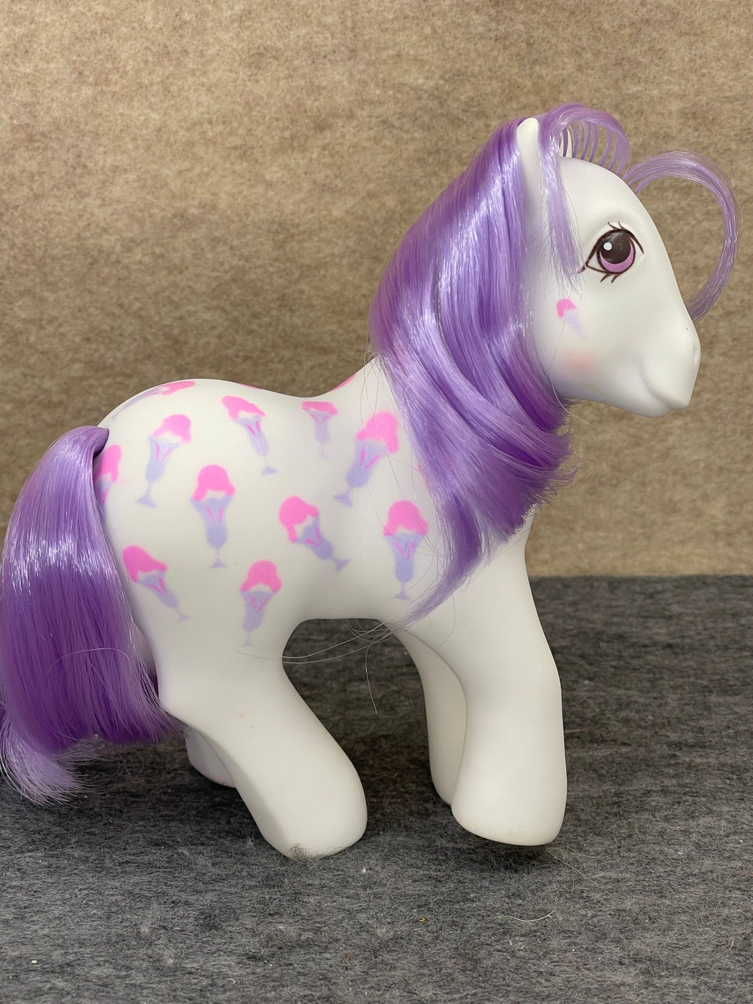 My Little Pony G1 Vintage Satin Slipper Twice as Fancy Scoops 3 - Etsy