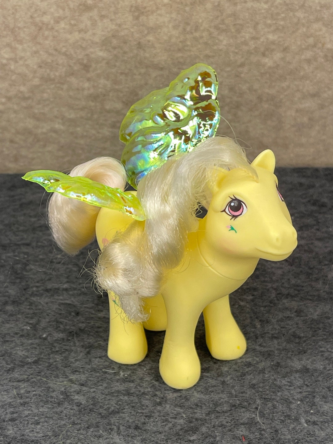 My Little Pony G1 Vintage Flutter Pony Rosedust With Custom Metallic ...