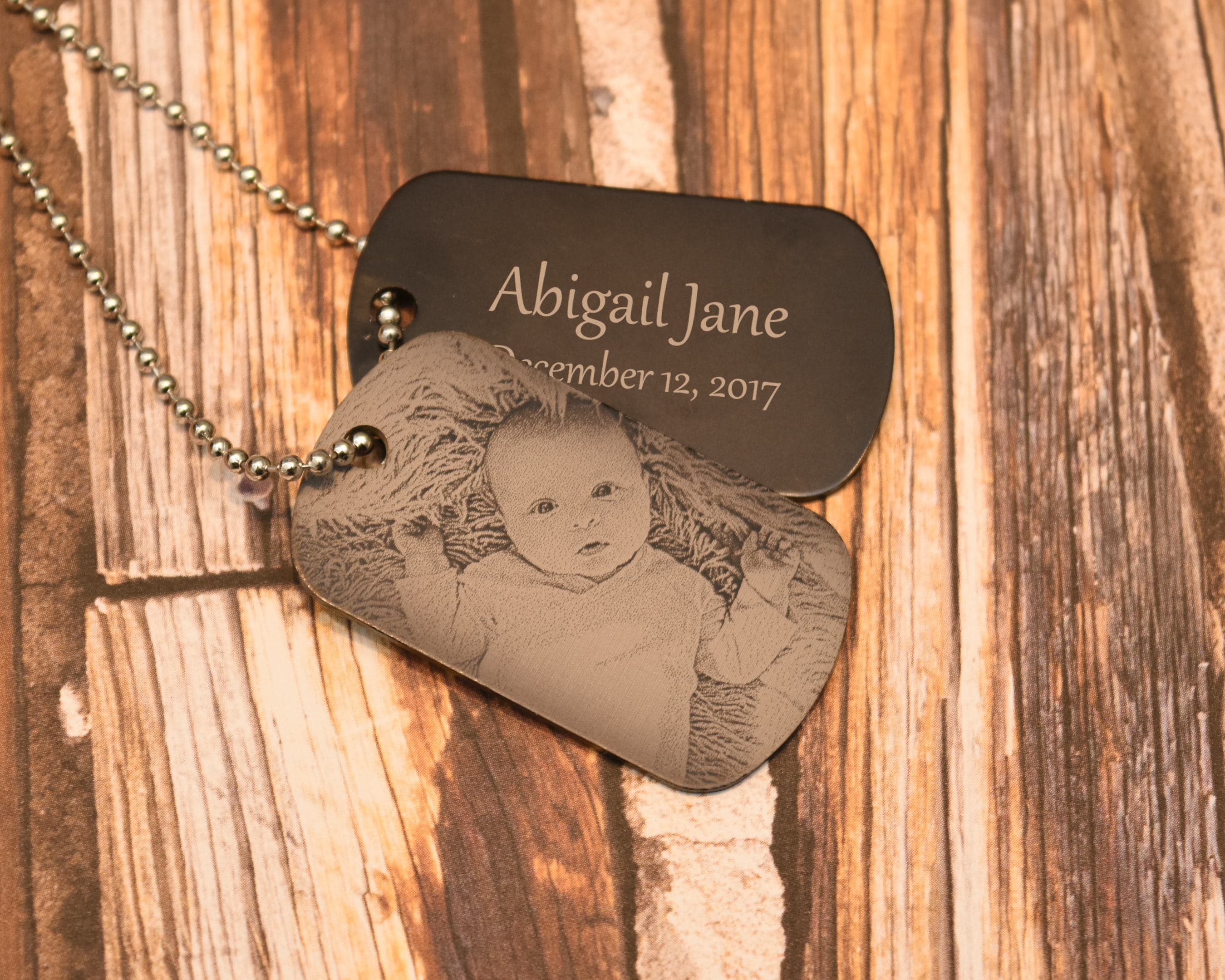 CUSTOM Photo Dog Tag Baby Photo FREE SHIPPING Mother - Etsy