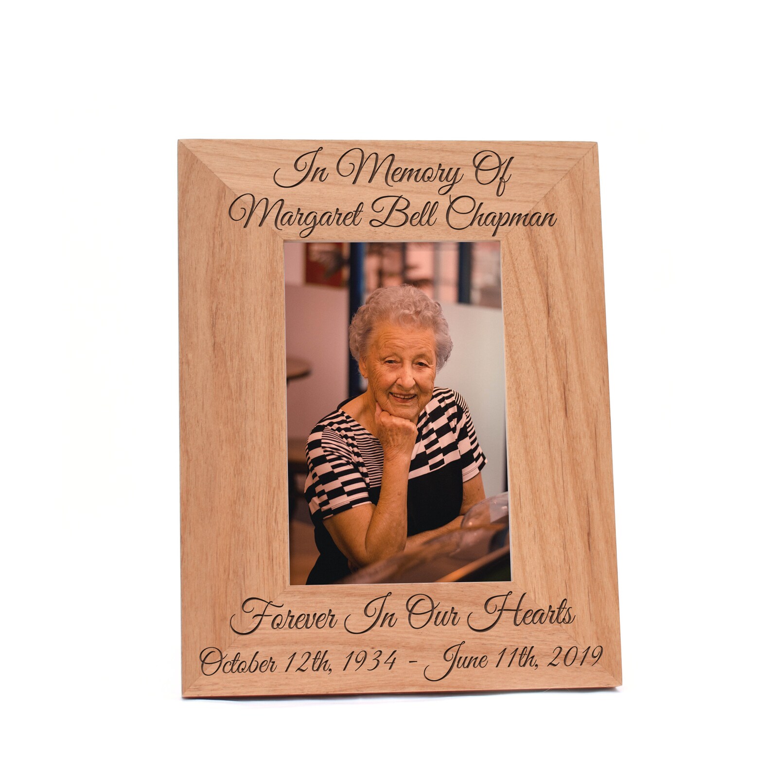 Custom Memorial Photo Frame Gift in Memory of Picture Frame - Etsy