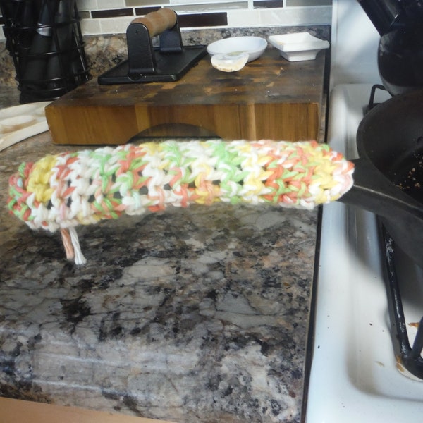 Crochet Cast Iron Handle Cover - Etsy