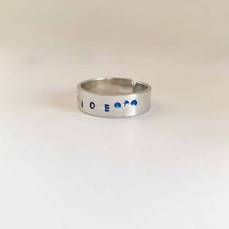 Bisexual Pride Ring Bi Pride Ring Bisexual Flag Ring - Etsy