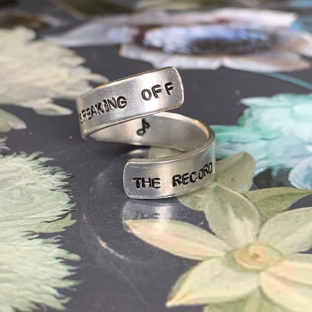 Speaking off the Record Ring | Hotel Mira Ring | Band Ring | Lyrics ...