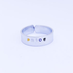 Non-binary Pride Ring LGBTQIA Pride Pride Ring LGBT Pride NB Pride Enby ...