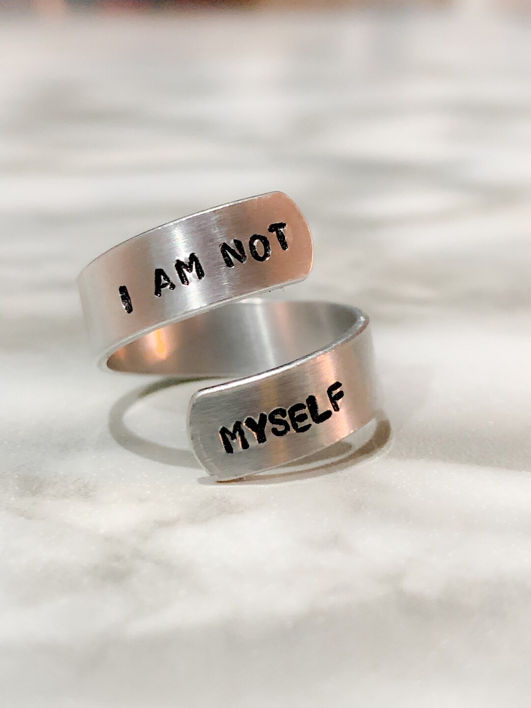 I Am Not Myself Ring | Hotel Mira Ring | Band Ring | Lyrics Ring ...