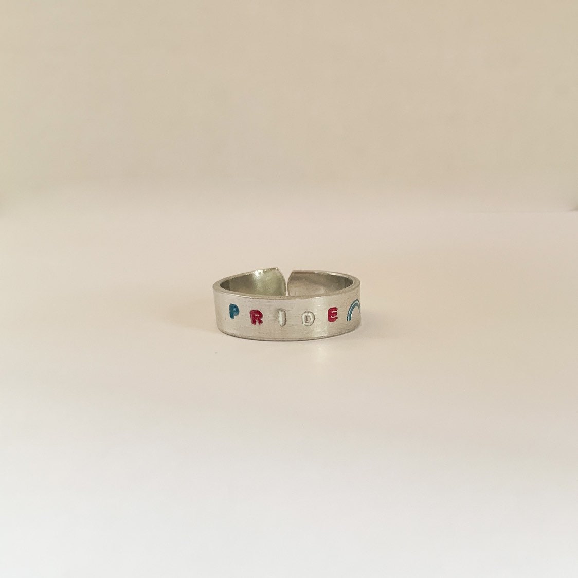 Trans Pride Ring Trans Flag Ring Transgender Pride | Etsy