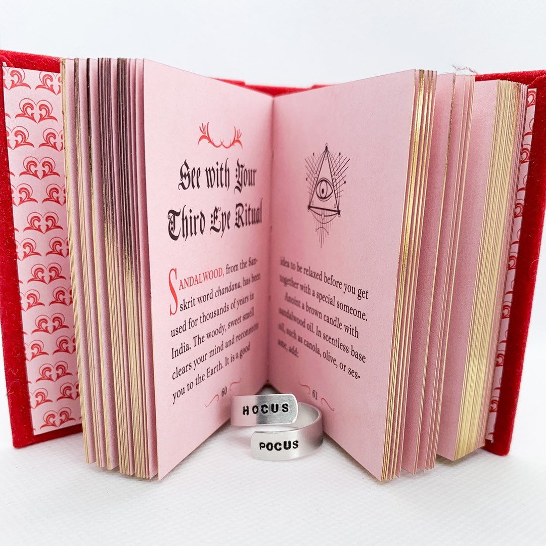 Hocus Pocus Wrap Ring Witchy Vibes Ring Witch Ring Spell - Etsy