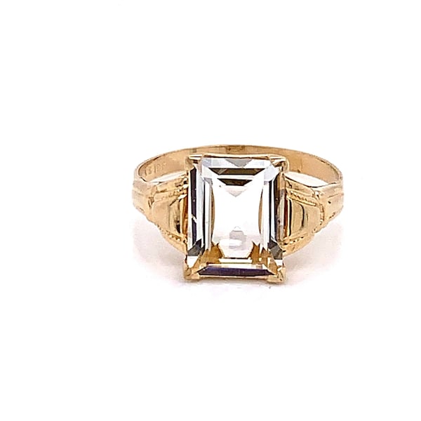 Rectangular Ring - Etsy