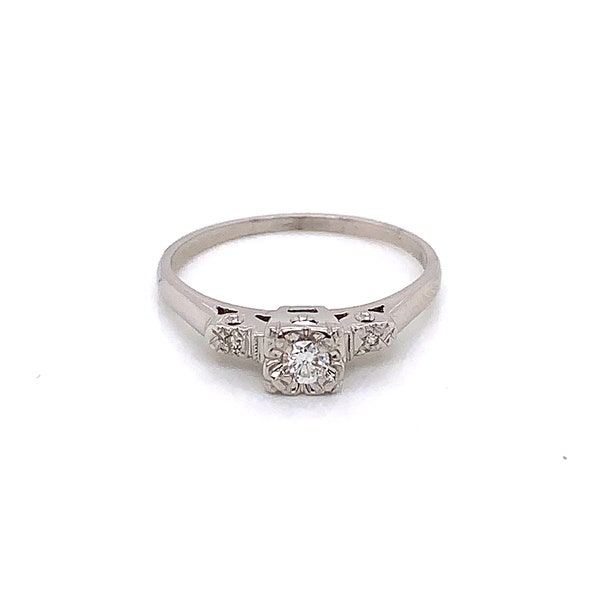 Illusion Diamond Ring - Etsy