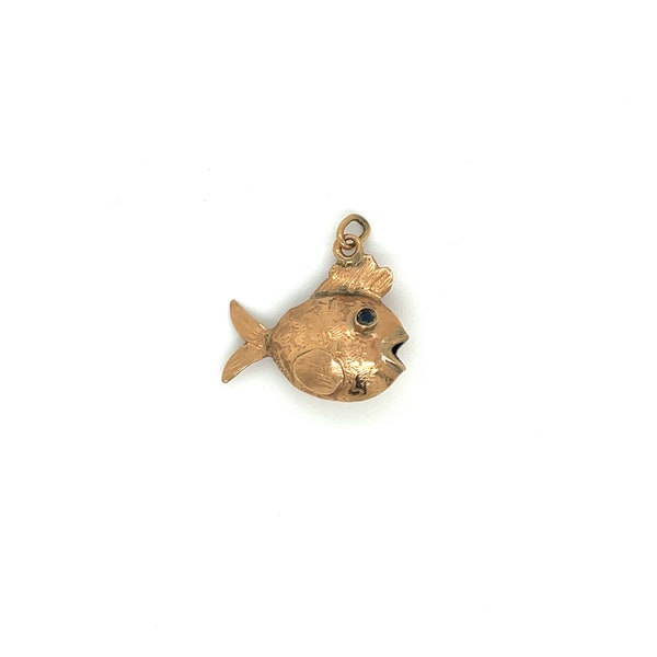 Fish Charm - Etsy