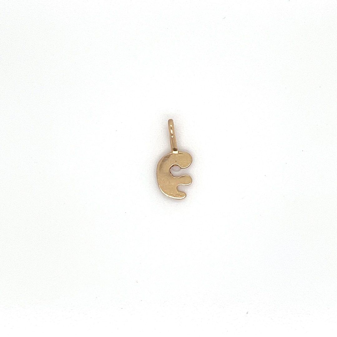 Vintage 14k Yellow Gold Graffiti Initial F Charm - Etsy