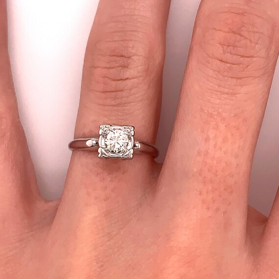 Vintage Wedding Ring Square