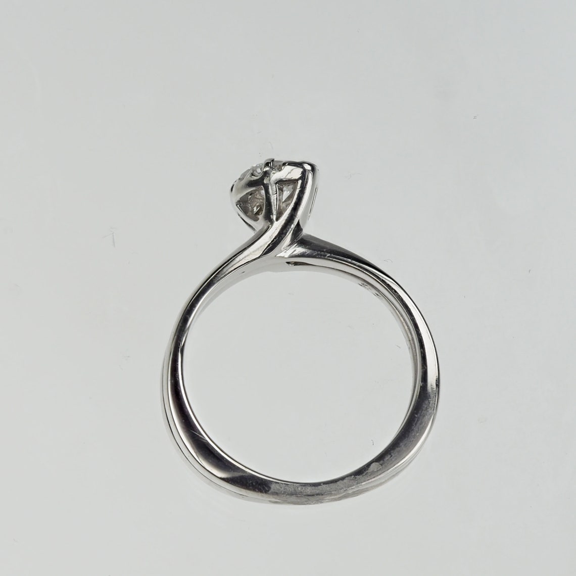 Vintage 1960's Diamond Engagement Ring and Wedding Band - Etsy