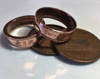 Irish Coin Ring - Etsy