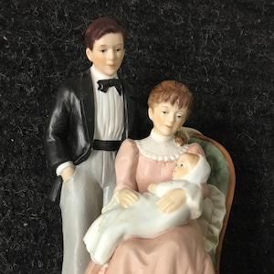 Vintage Homco 1401 Large Family Figurine ; Homco Family - Etsy