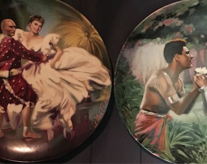 1985 Knowles William Chambers Collector Plates - Set of 2 - Etsy