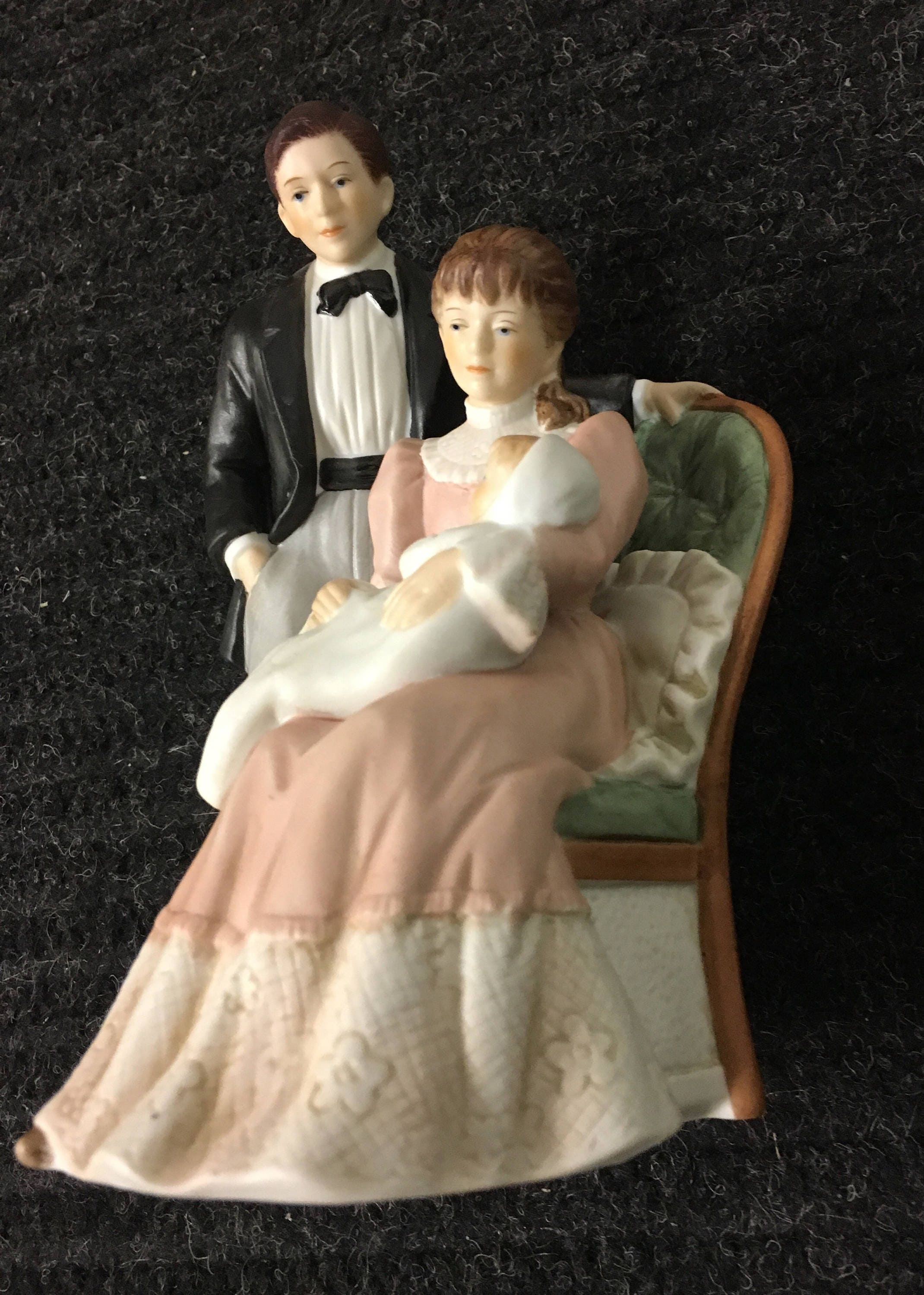 Vintage Homco 1401 Large Family Figurine Homco Family - Etsy