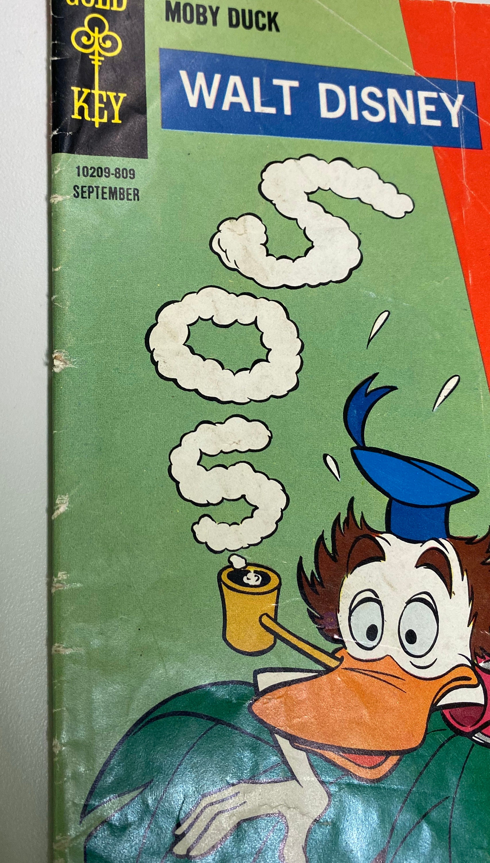 Vintage 1968 Walt Disney Moby Duck Comic Book Walt Disney - Etsy