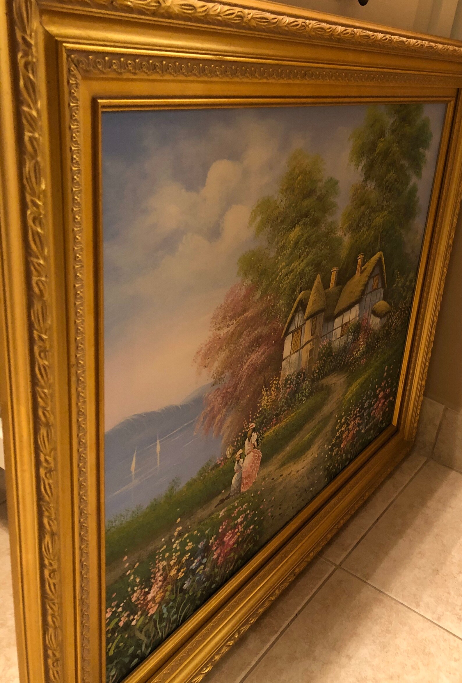 C Manning Signed Original Oil Painting Framed | Etsy