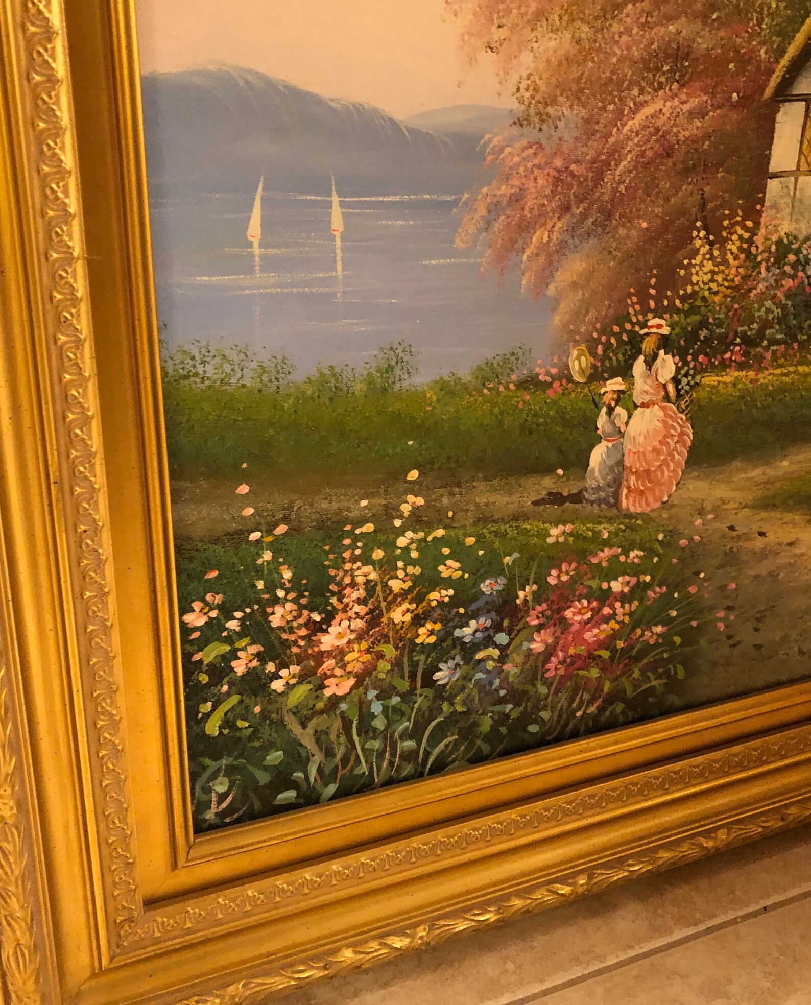 C Manning Signed Original Oil Painting Framed | Etsy