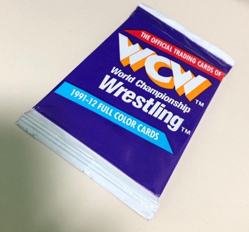 1991 WCW Wrestling Trading Cards, World Championship Wrestling - Etsy