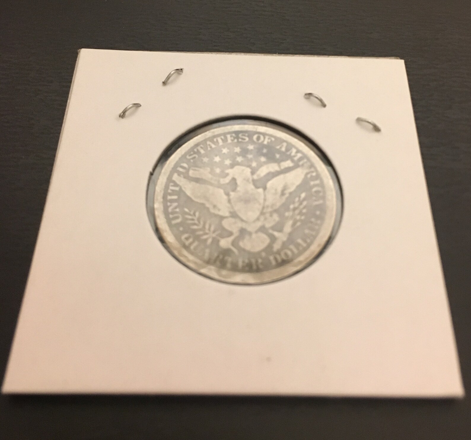 1894 Barber Quarter Dollar Coin 25 Cents Rare - Etsy