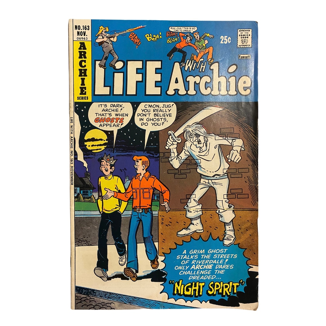 Vintage Archie Comic Book Life With Archie; 1975 Archie Series No. 163 ...