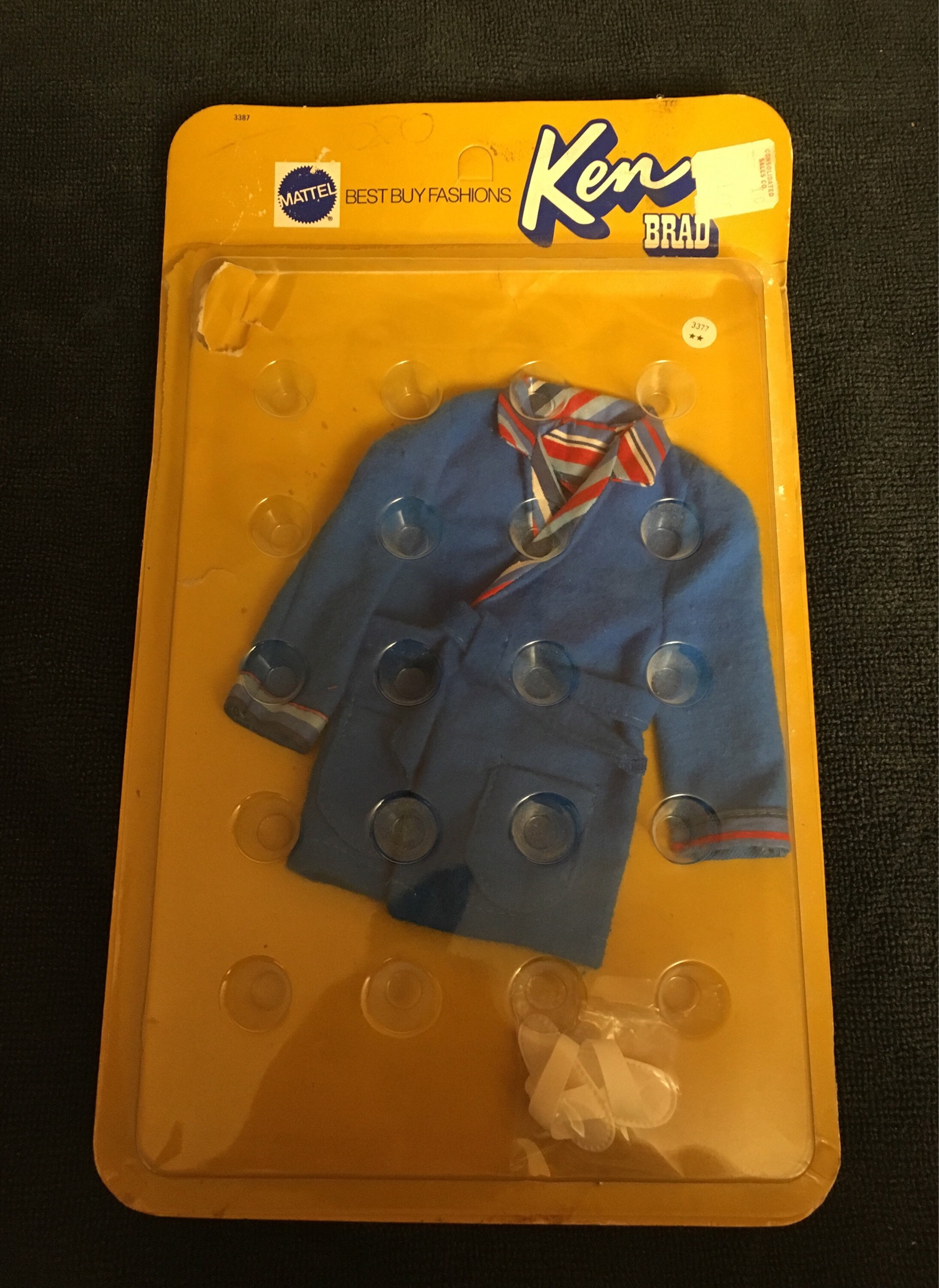 1971 Mattel Ken and Brad Clothing #3387; Vintage Mattel Barbie Dolls ...