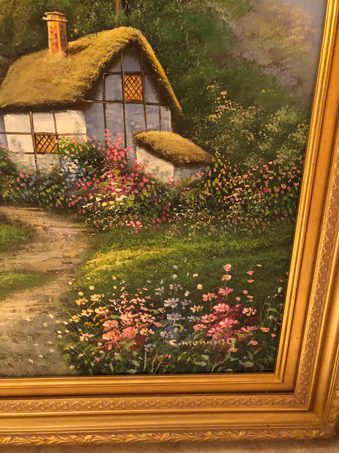 C Manning Signed Original Oil Painting Framed | Etsy