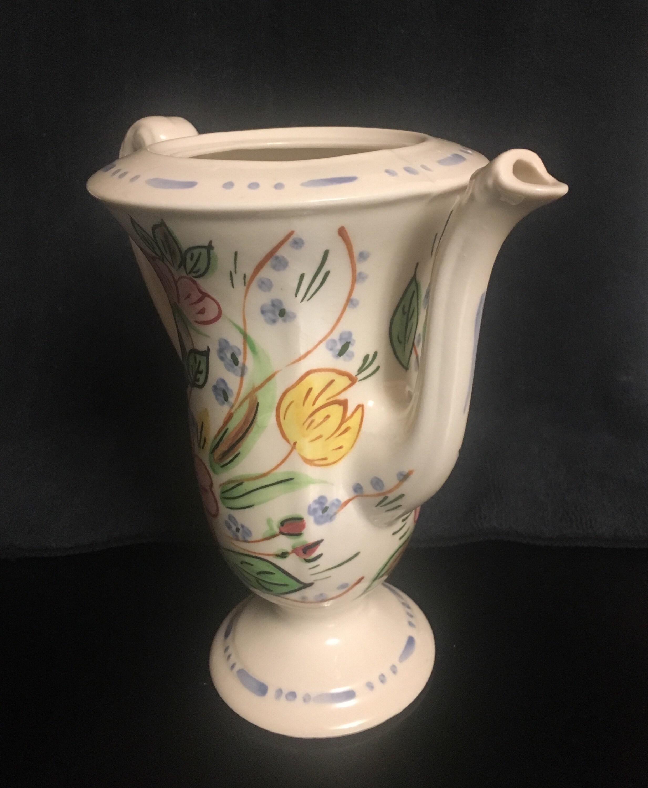 Vintage Authentic Blue Ridge Southern Potteries Tea Pot/ Pitcher - Etsy