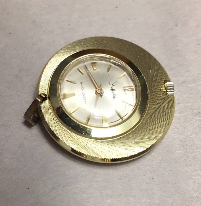 Sheffield Watch Swiss Made Watch; Sheffield Watch Pendant; Switzerland ...