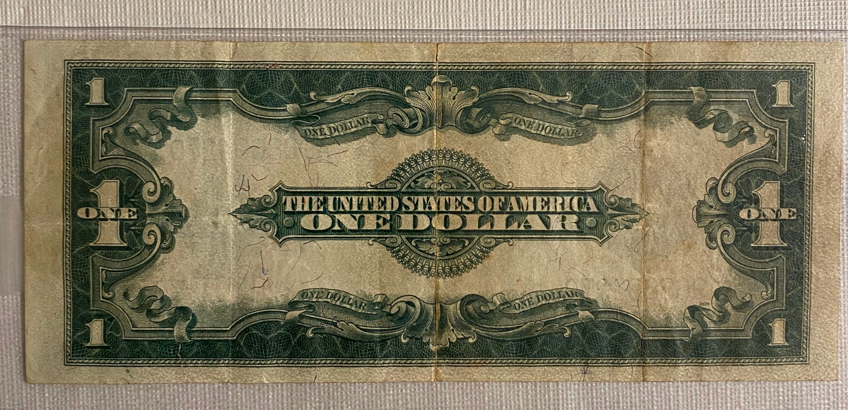 1923 Blue Seal Large One Dollar Bill Blue Seal 1 Dollar Note | Etsy