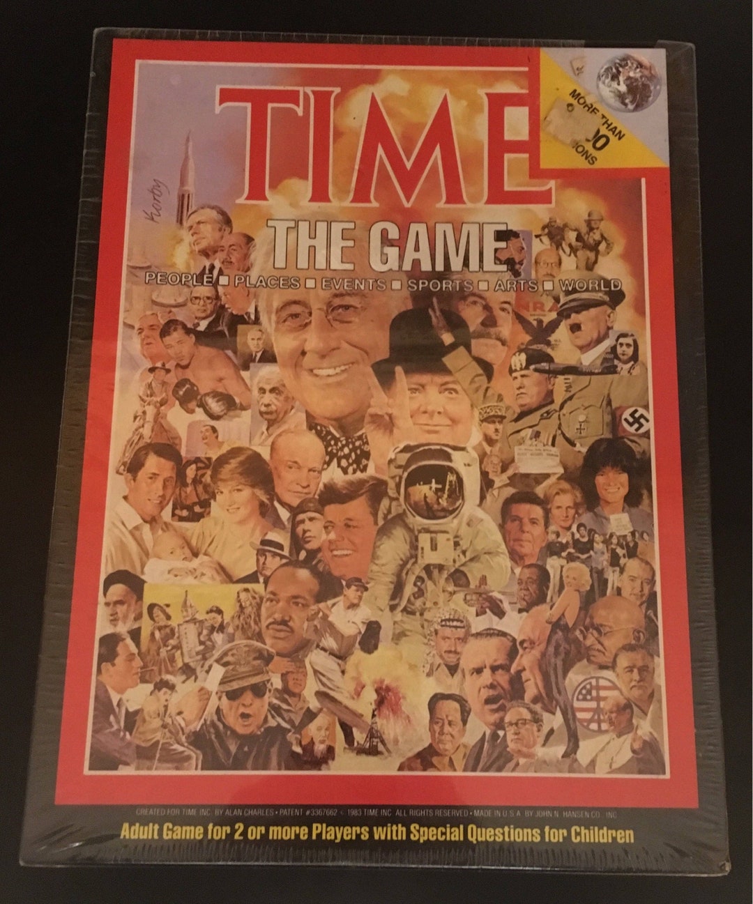 Time Magazine the Game; 1983 Time Magazine Game - Sealed - Etsy