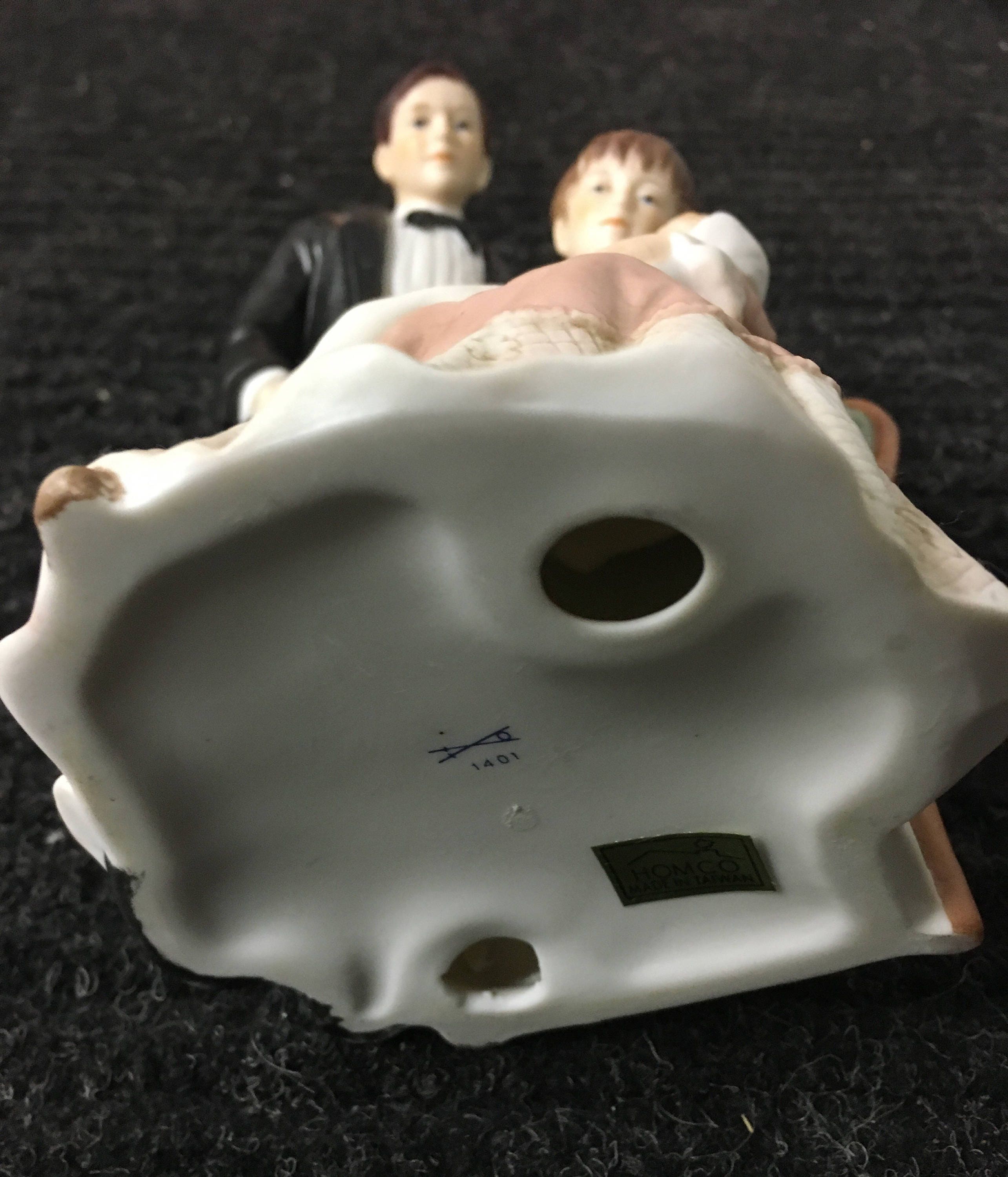 Vintage Homco 1401 Large Family Figurine Homco Family - Etsy