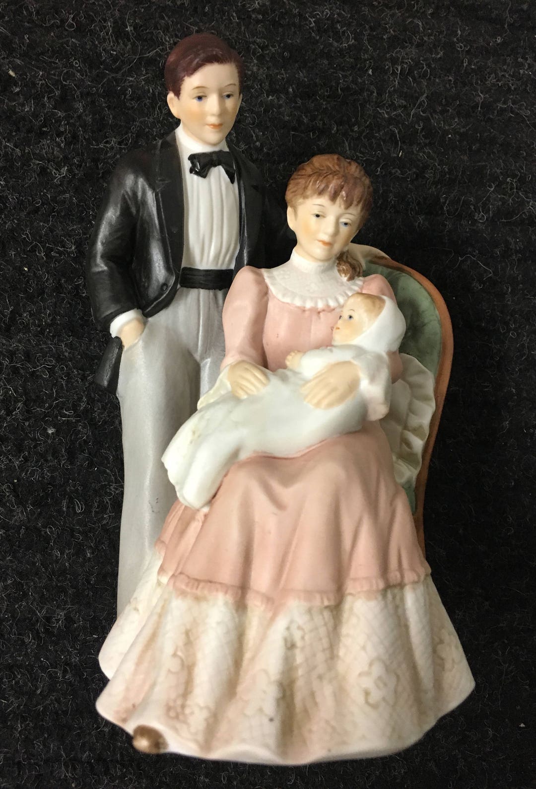 Vintage Homco 1401 Large Family Figurine ; Homco Family - Etsy
