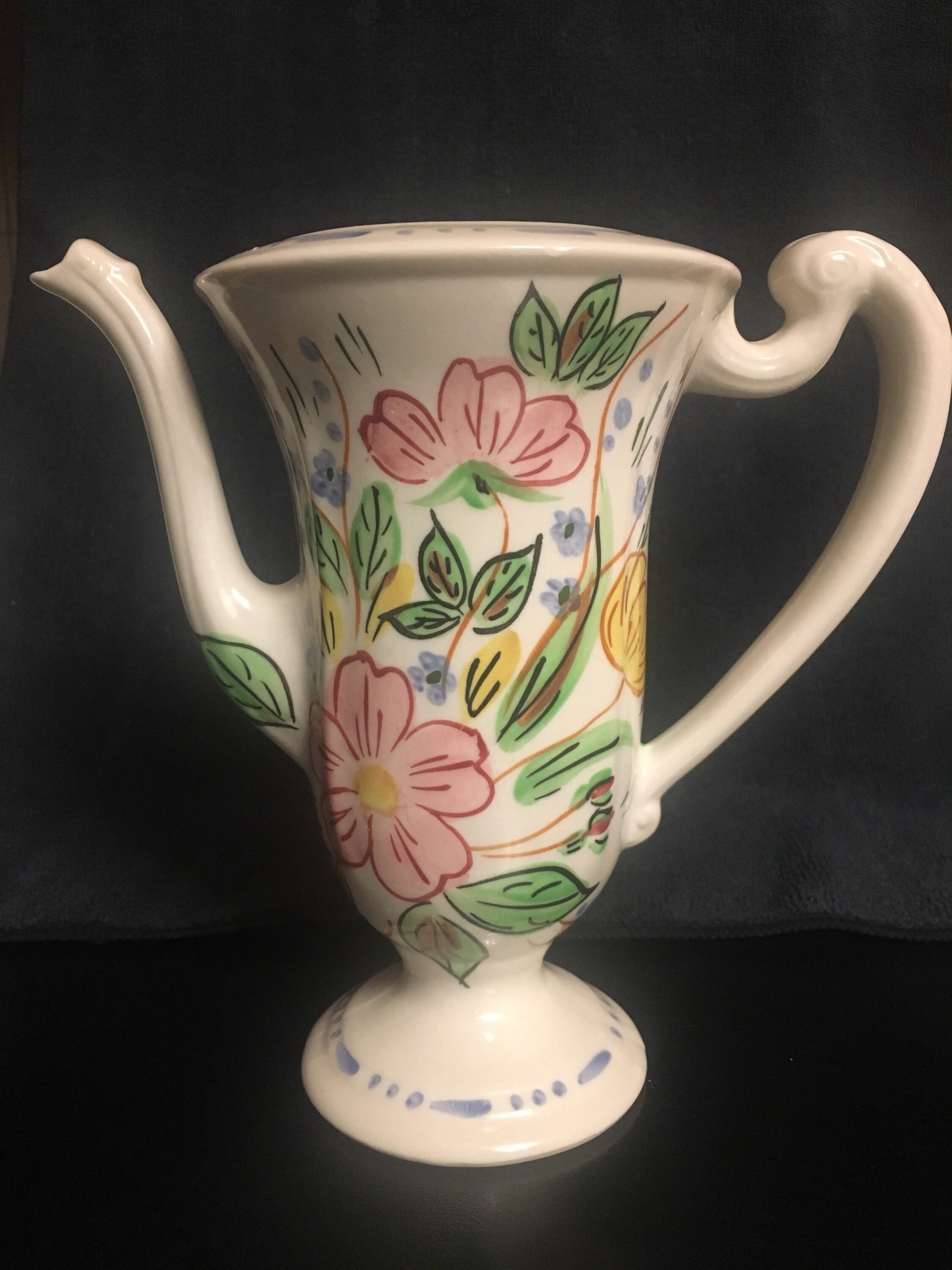 Vintage Authentic Blue Ridge Southern Potteries Tea Pot/ Pitcher - Etsy