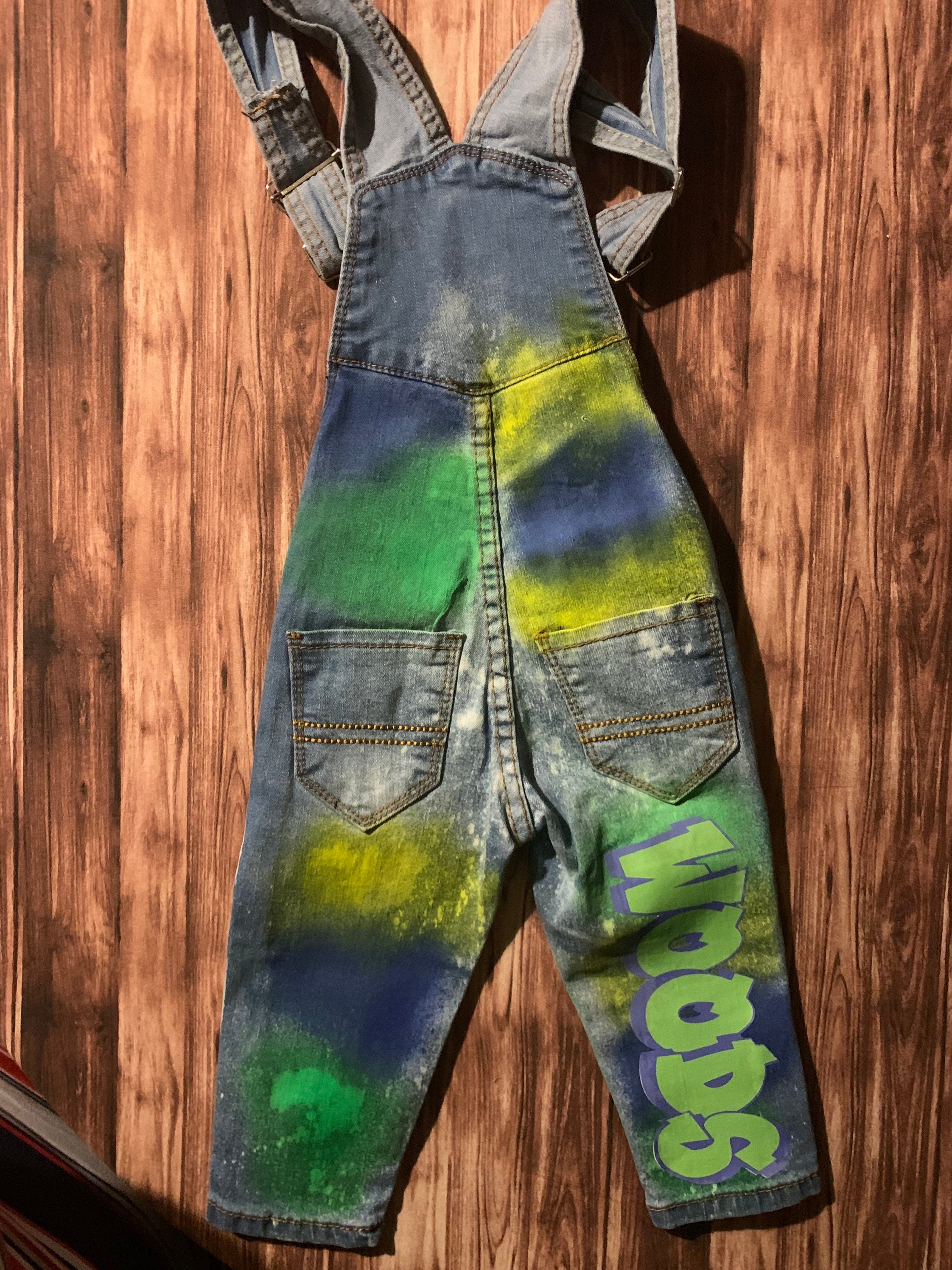 Paint Denim Custom Jumper and Shirt - Etsy