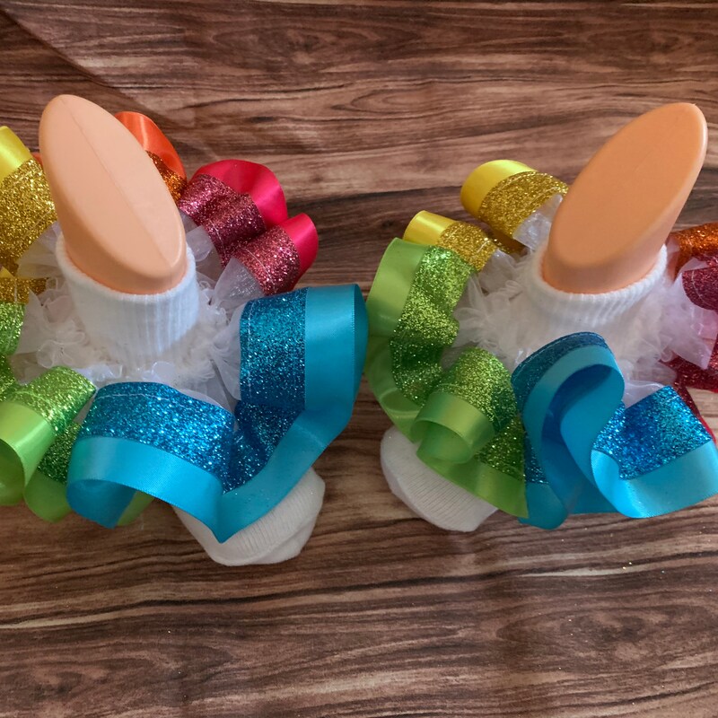 Navy Blue Ruffle Socks - Etsy