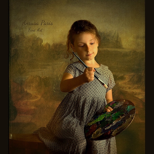 Painted Digital Backgrounds for Fine Art Inspired by Old - Etsy