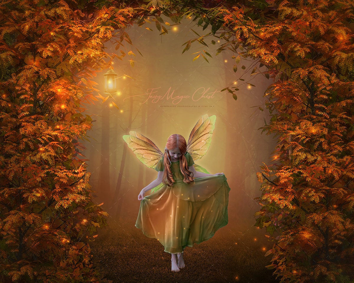 Autumn Fairy Facebook Covers