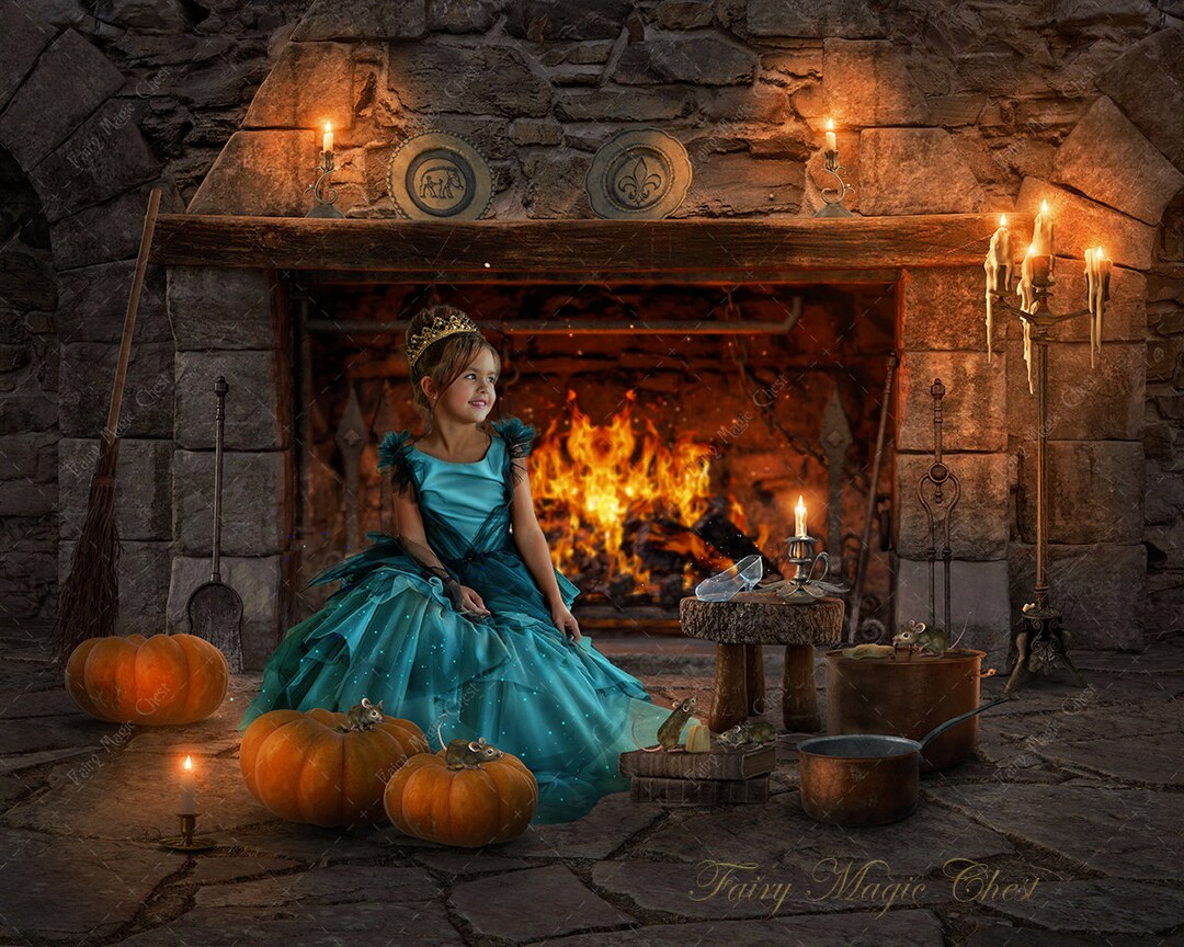 Digital Background for Photography and Overlay, Cinderella Fairyplace ...