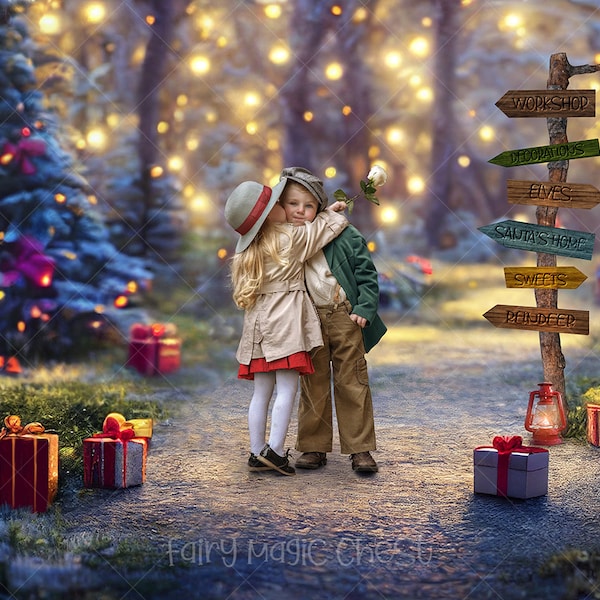 Christmas Backdrop - Etsy