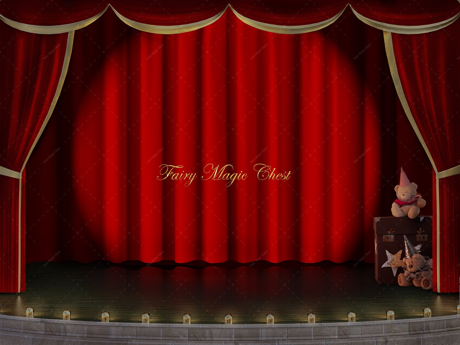 Graduation Stage Empty