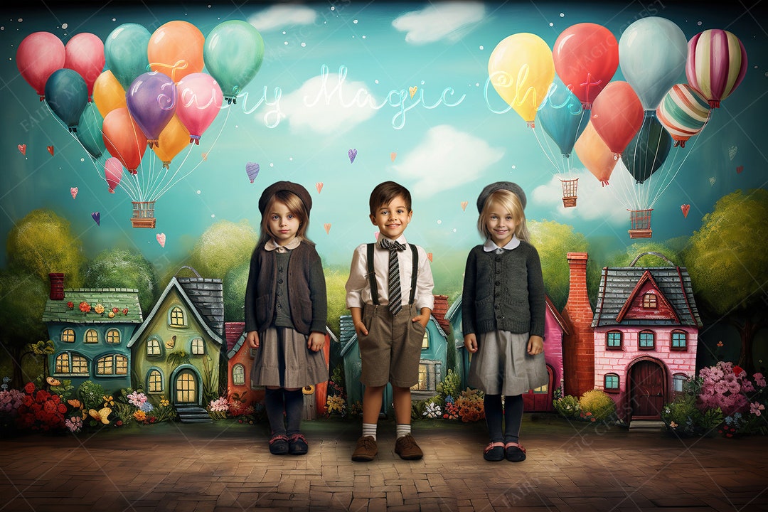 Back to School Digital Backdrop / Background for Children Photography ...