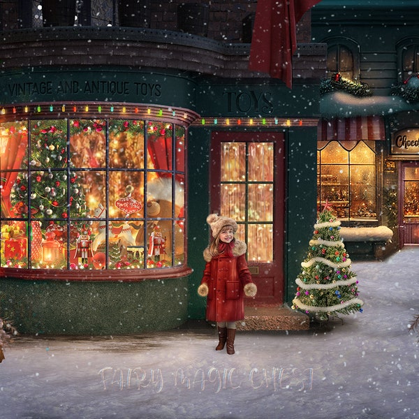 Toy Shop Digital Backgrounds - Etsy