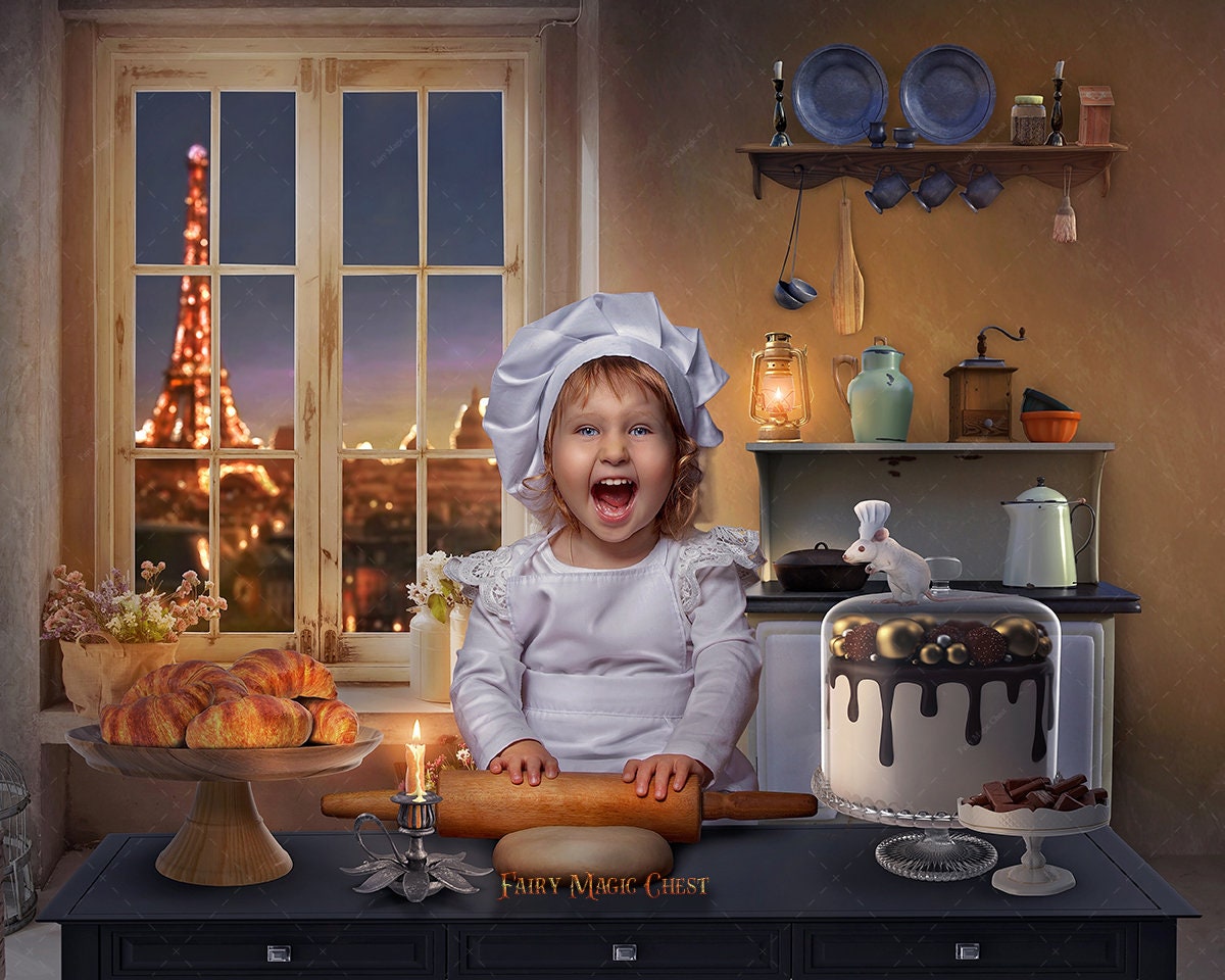 Cooking Show Backdrop