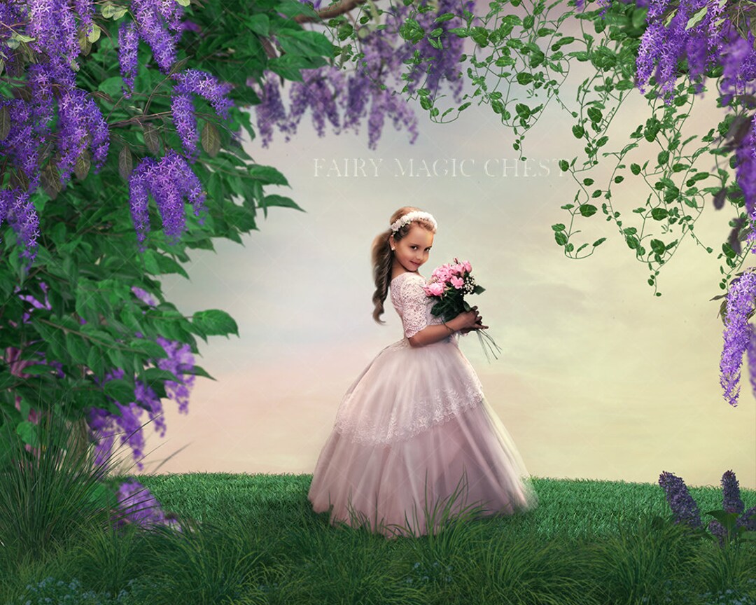 Spring Digital Background , Digital Backdrop for Photography. Flowers ...